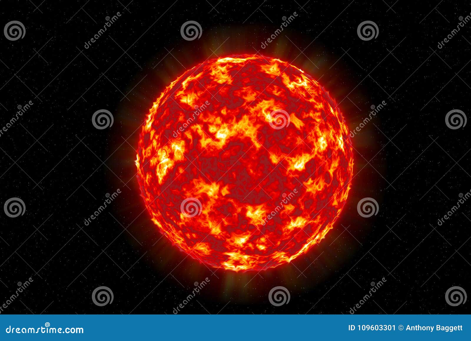 Sun Solar Surface Texture Sphere Stock Illustration - Illustration of ...