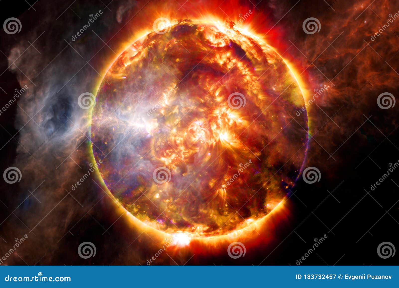 Sun. Solar System. Elements of this Image Furnished by NASA Stock Image ...