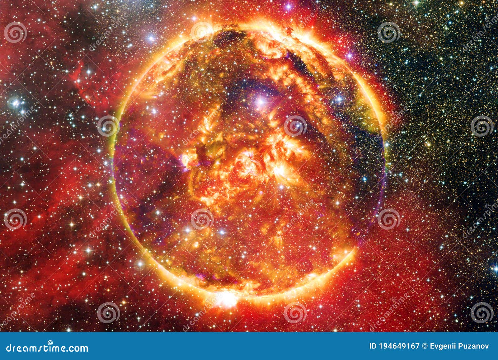 Sun. Solar System. Elements of this Image Furnished by NASA Stock Image ...