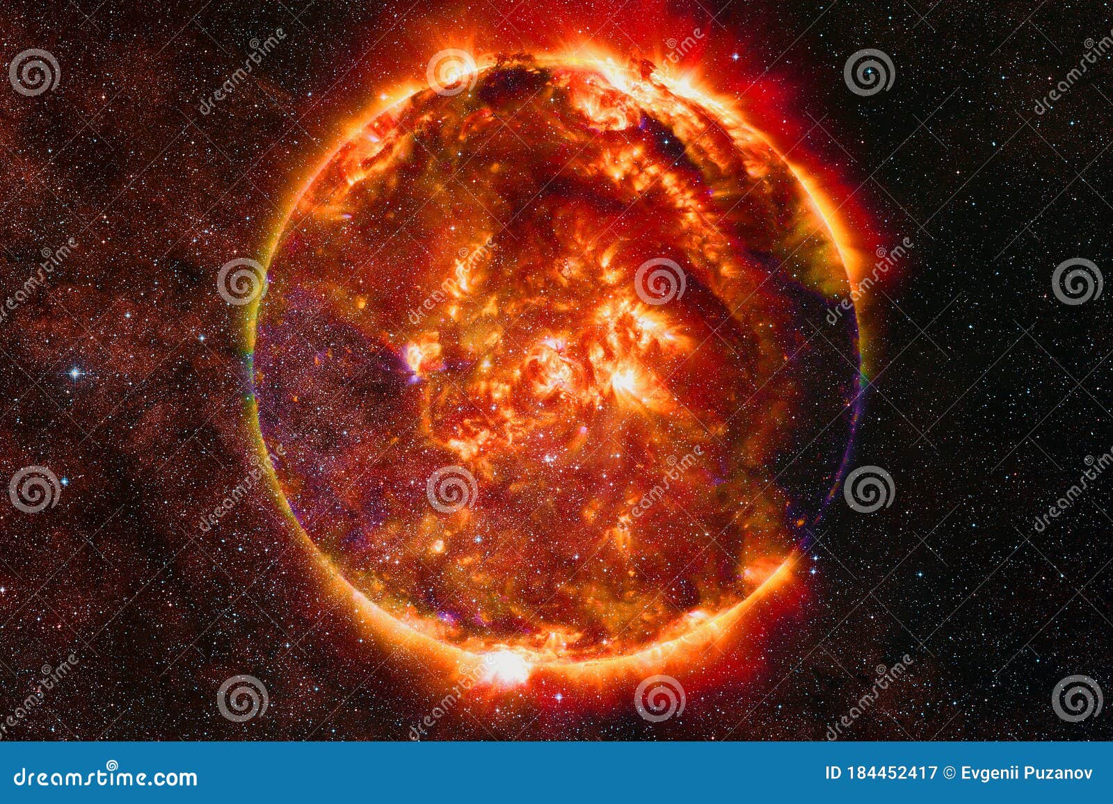 Sun. Solar System. Elements of this Image Furnished by NASA Stock Image ...