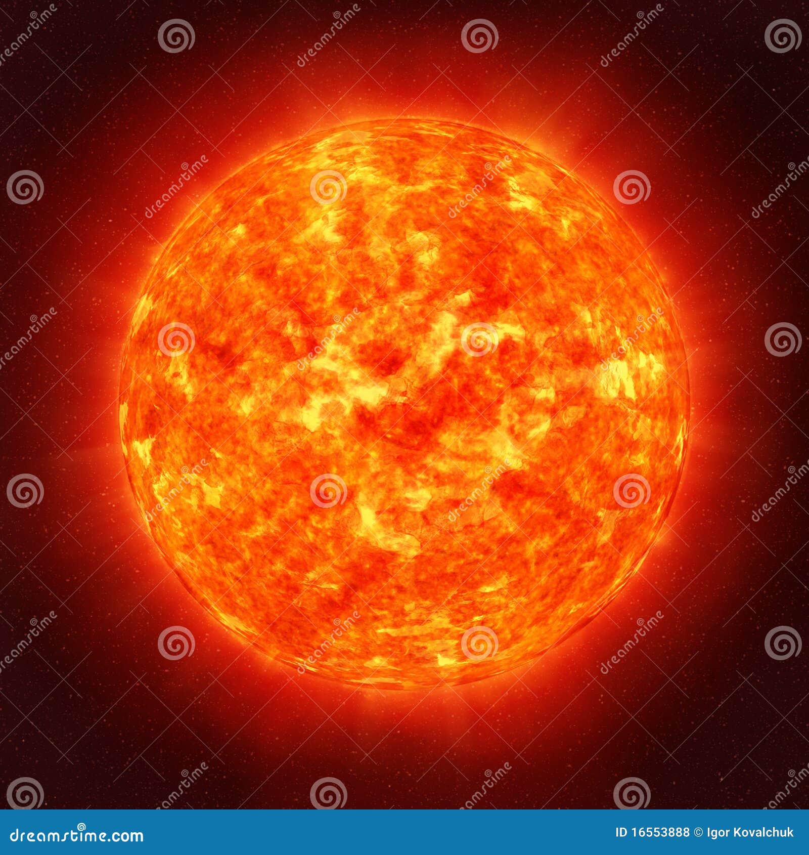 Sun in space stock illustration. Illustration of power - 16553888