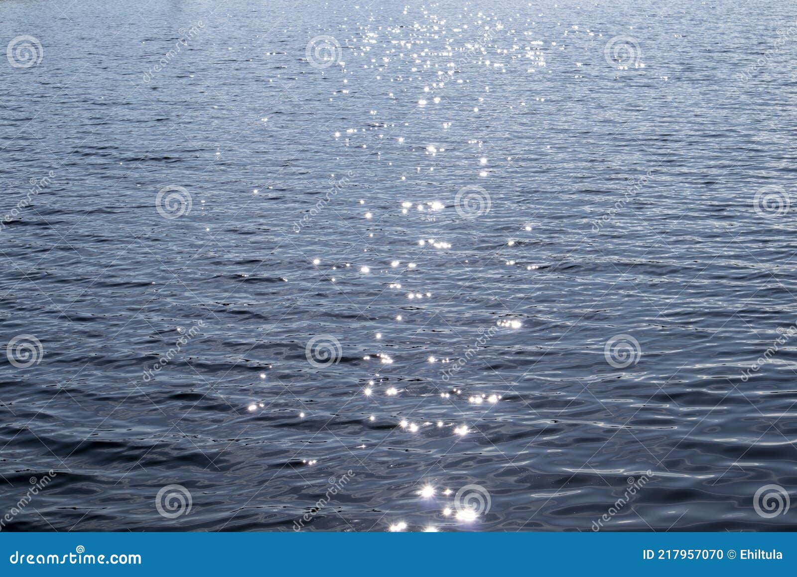 Sun Sparkling on Water Surface Stock Photo - Image of sunshine ...