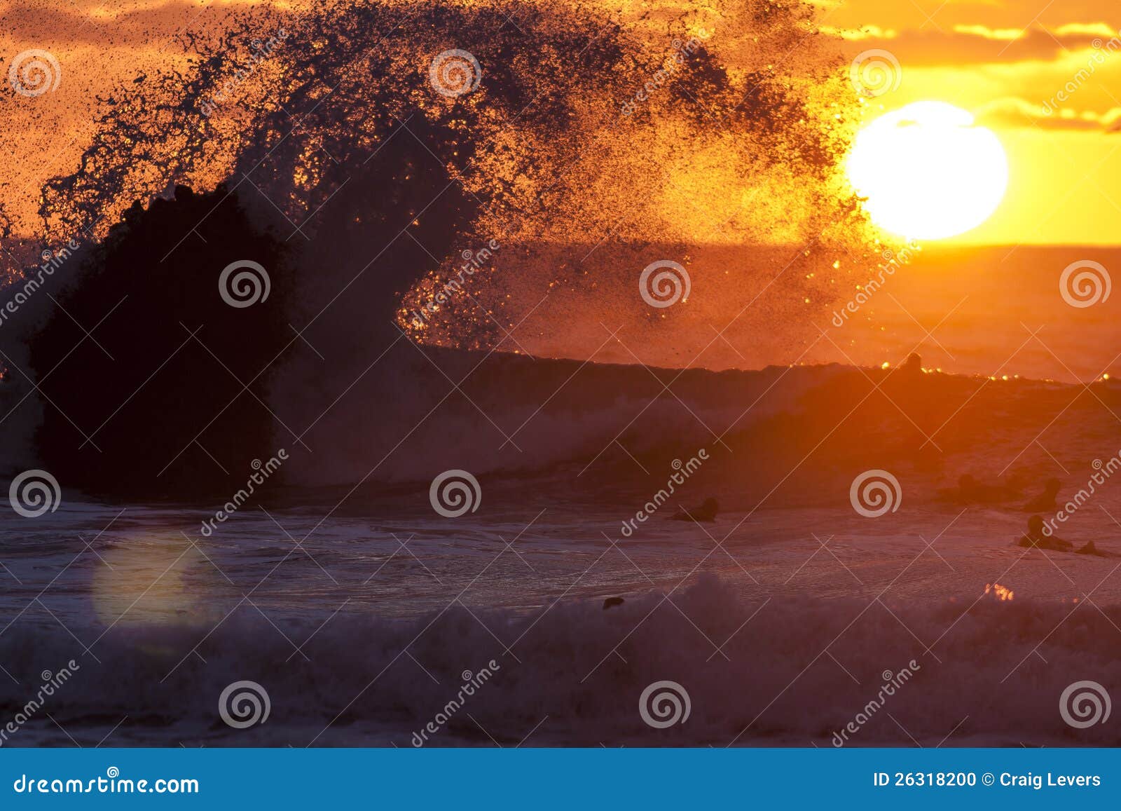 Sun splash 1 stock photo. Image of waves, coastal, surfing - 26318200