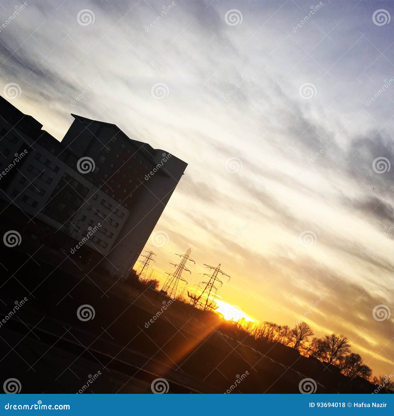 Sun-streak stock photo. Image of nearby, streak, setting - 93694018