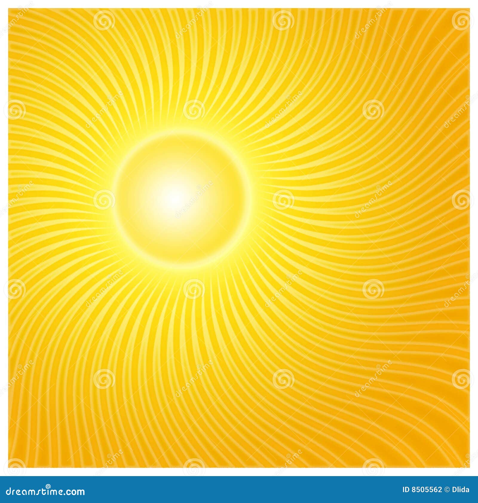 Sun Streaks stock illustration. Illustration of paintings - 8505562