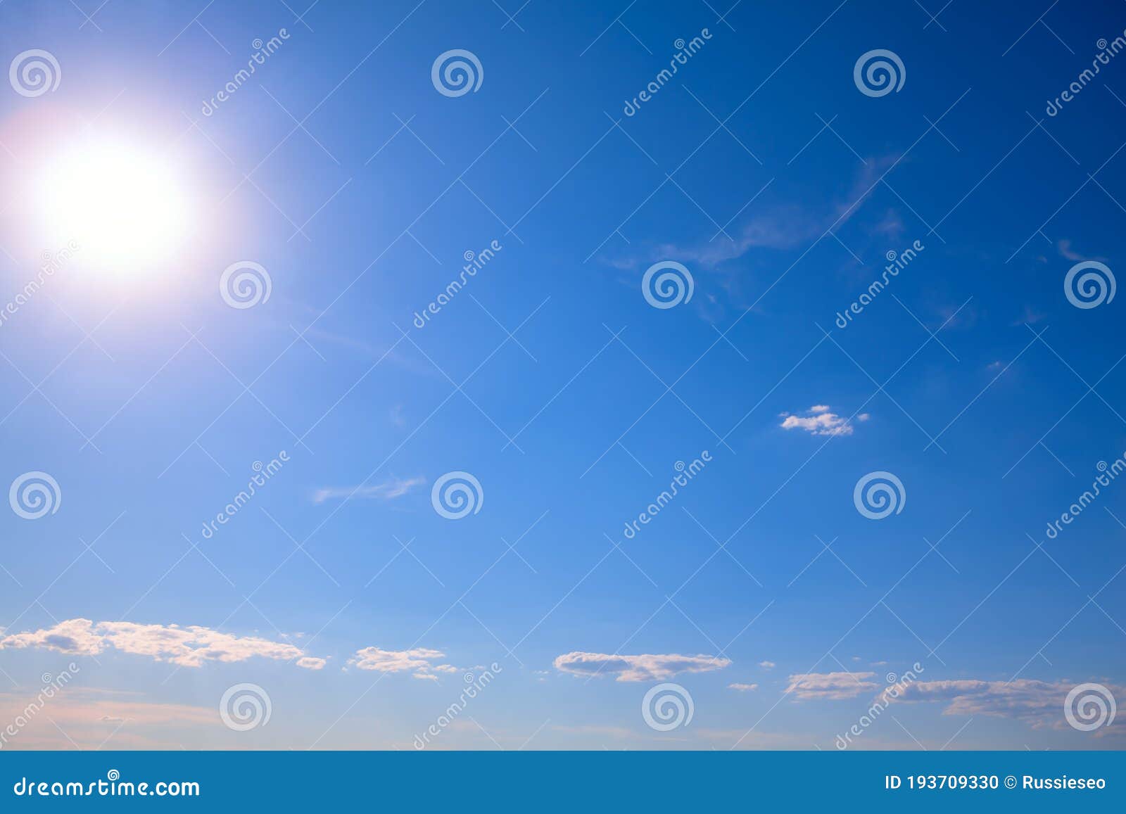Sun in the summer day stock photo. Image of forecast - 193709330
