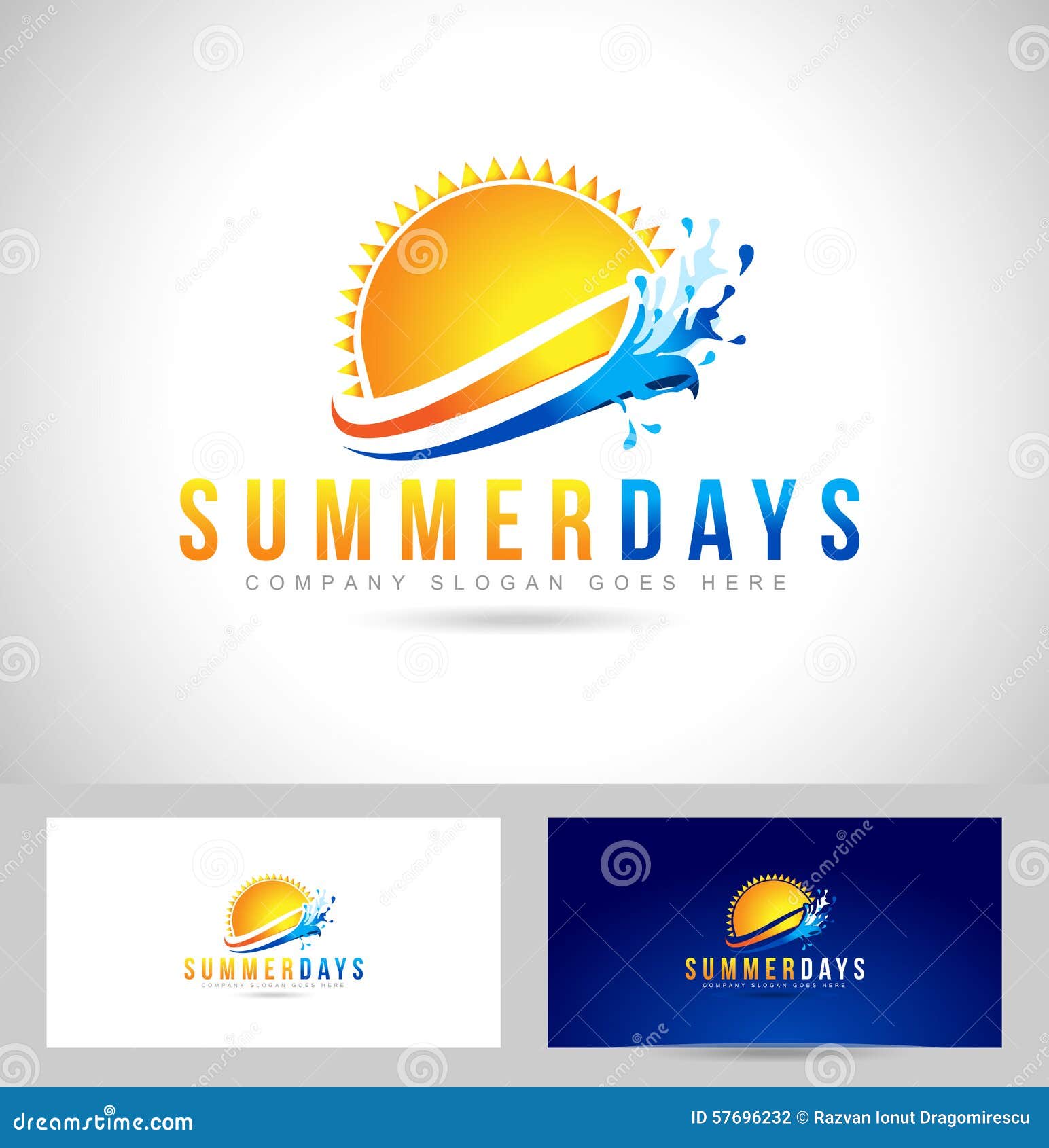 Summer Logo. Down South The Emblem Of The Brand. South Island Logo. The ...