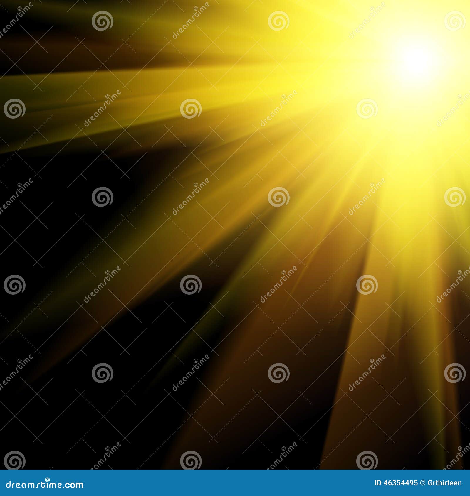 Sun and Sun rays stock illustration. Illustration of texture - 46354495