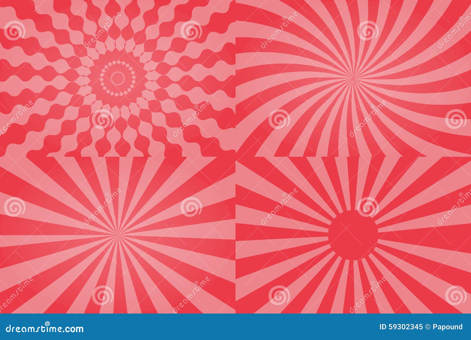 Sun Sunburst Pattern stock vector. Illustration of retro - 59302345