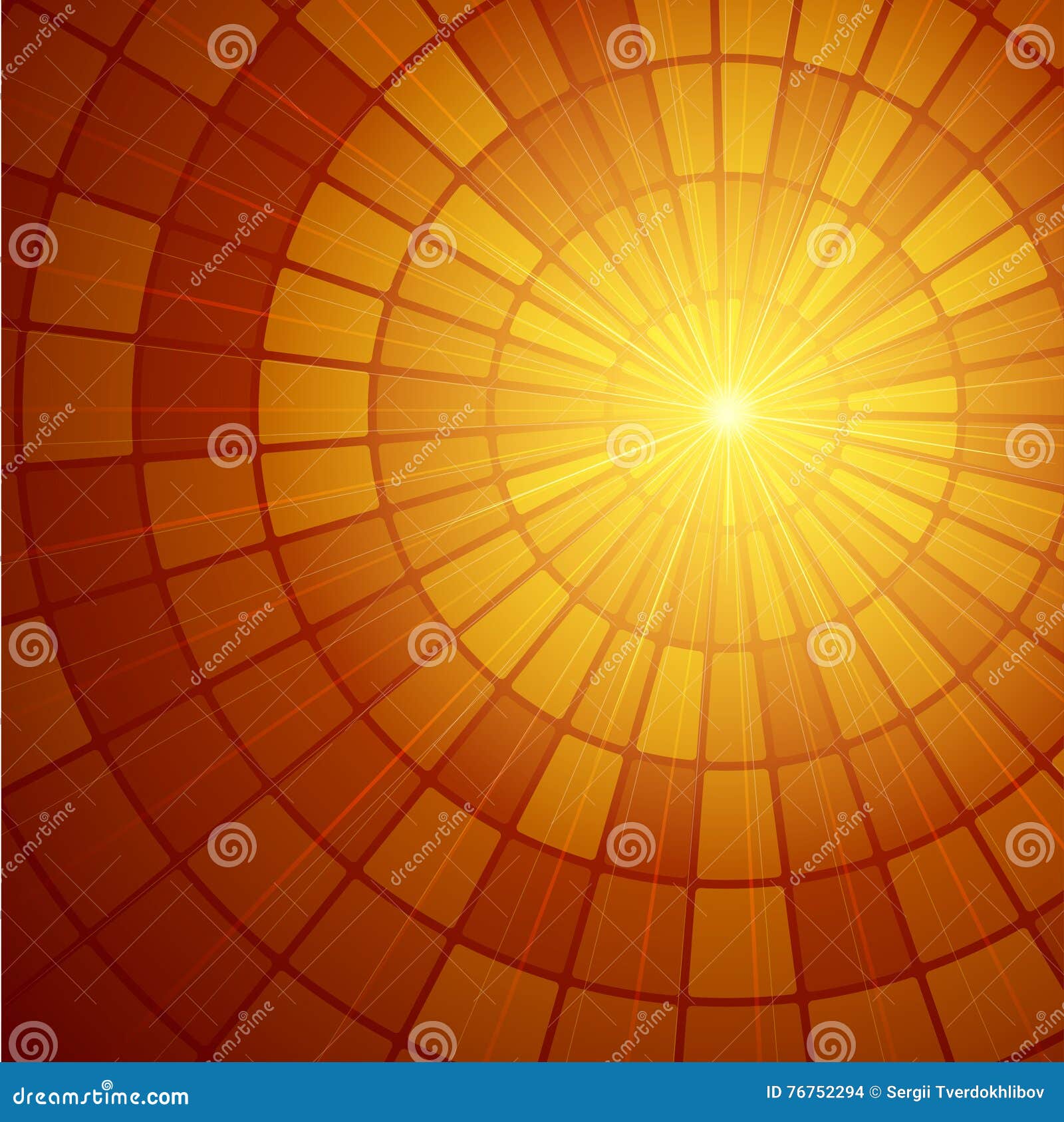 Sun Sunburst Pattern. Vector Illustration Stock Vector - Illustration ...