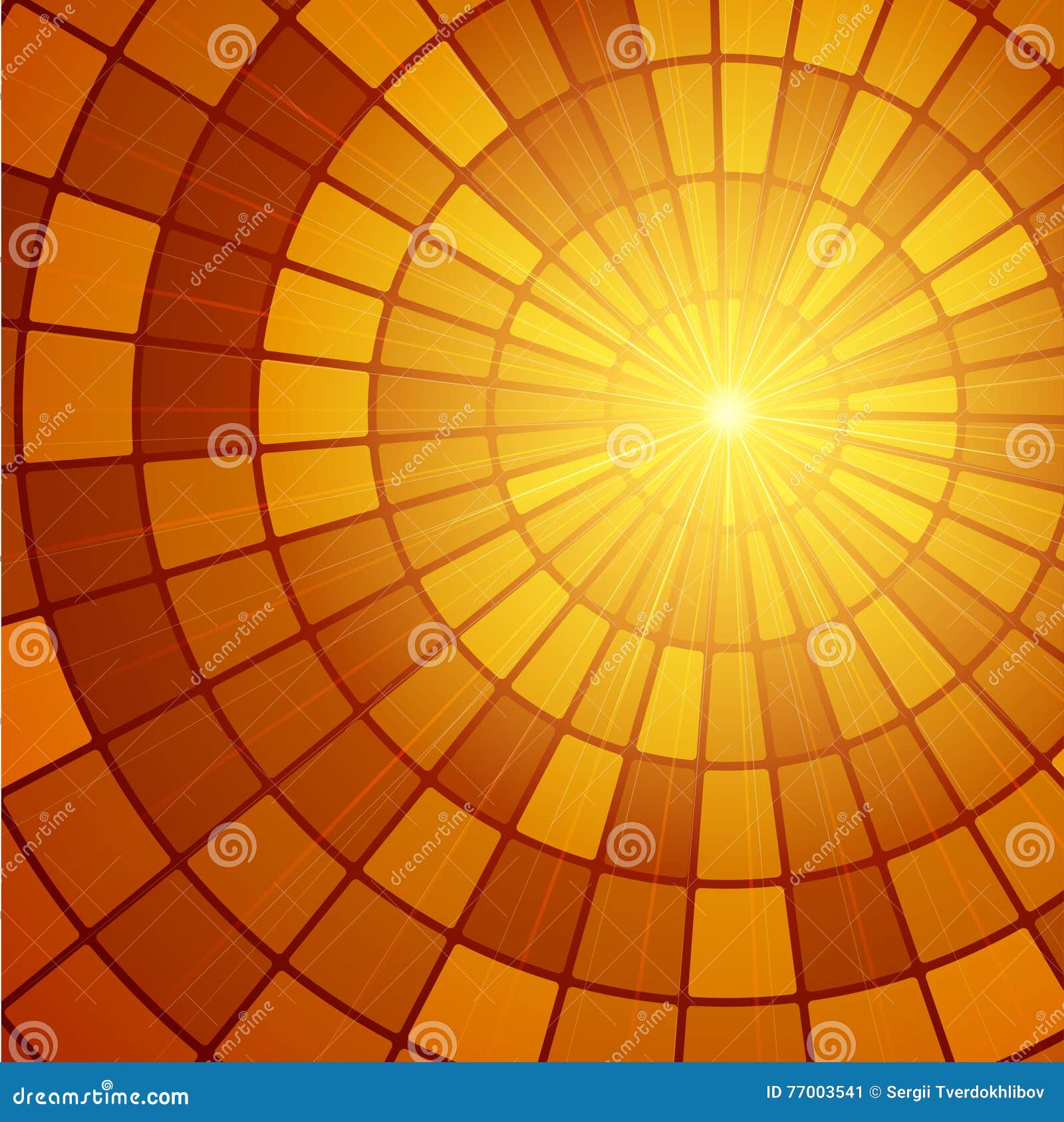 Sun Sunburst Pattern. Vector Illustration Stock Vector - Illustration ...