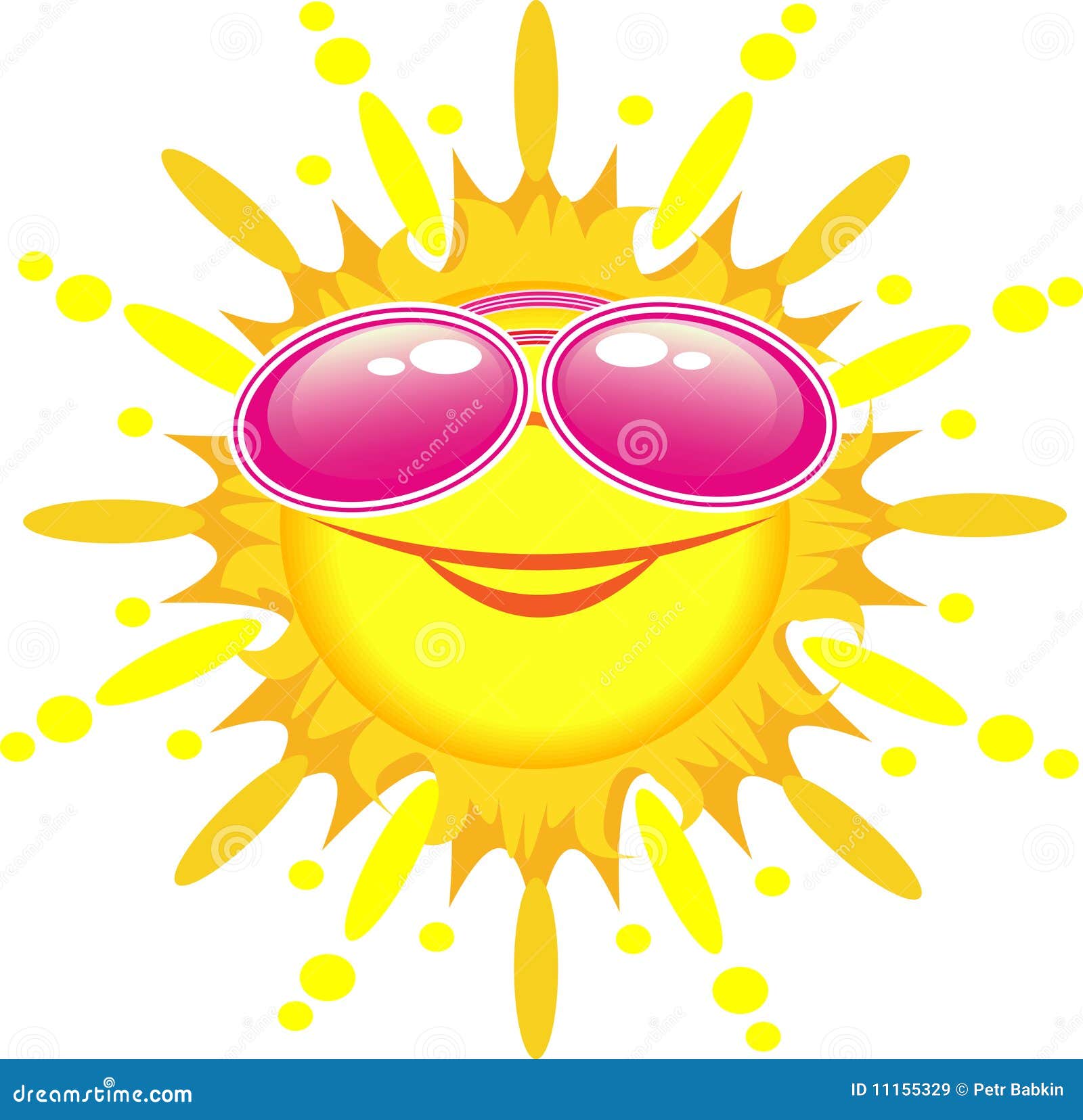 Sun super stock illustration. Illustration of sunrise - 11155329