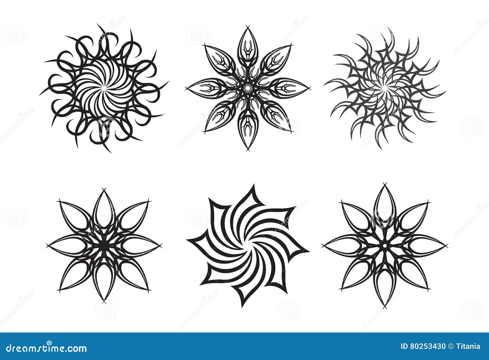 Sun tattoo tribal stock vector. Illustration of dingbat - 80253430