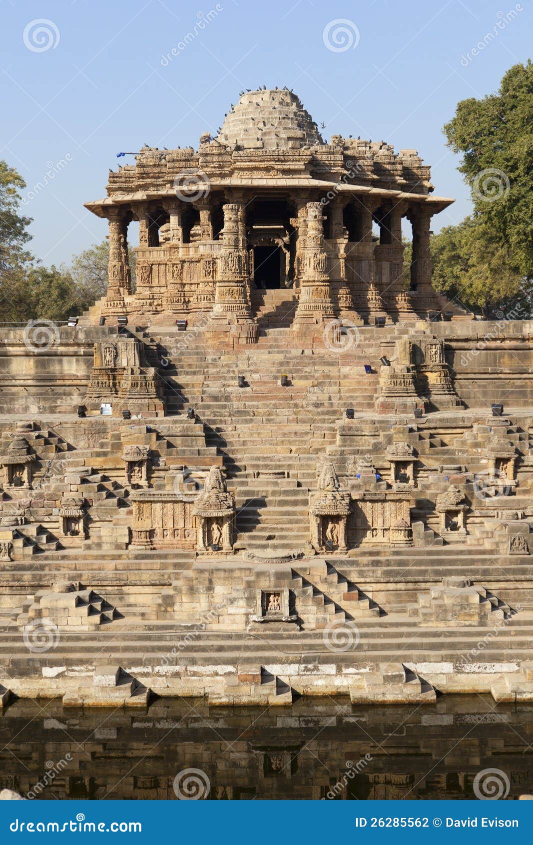 Sun Temple at Modhera stock photo. Image of sacred, asia - 26285562