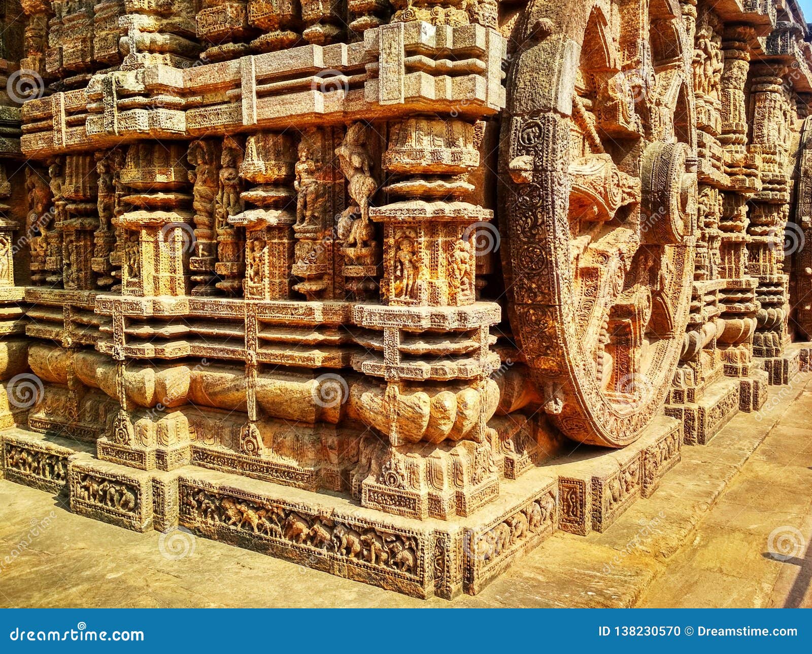 Sun temple editorial image. Image of temple, marvel - 138230570