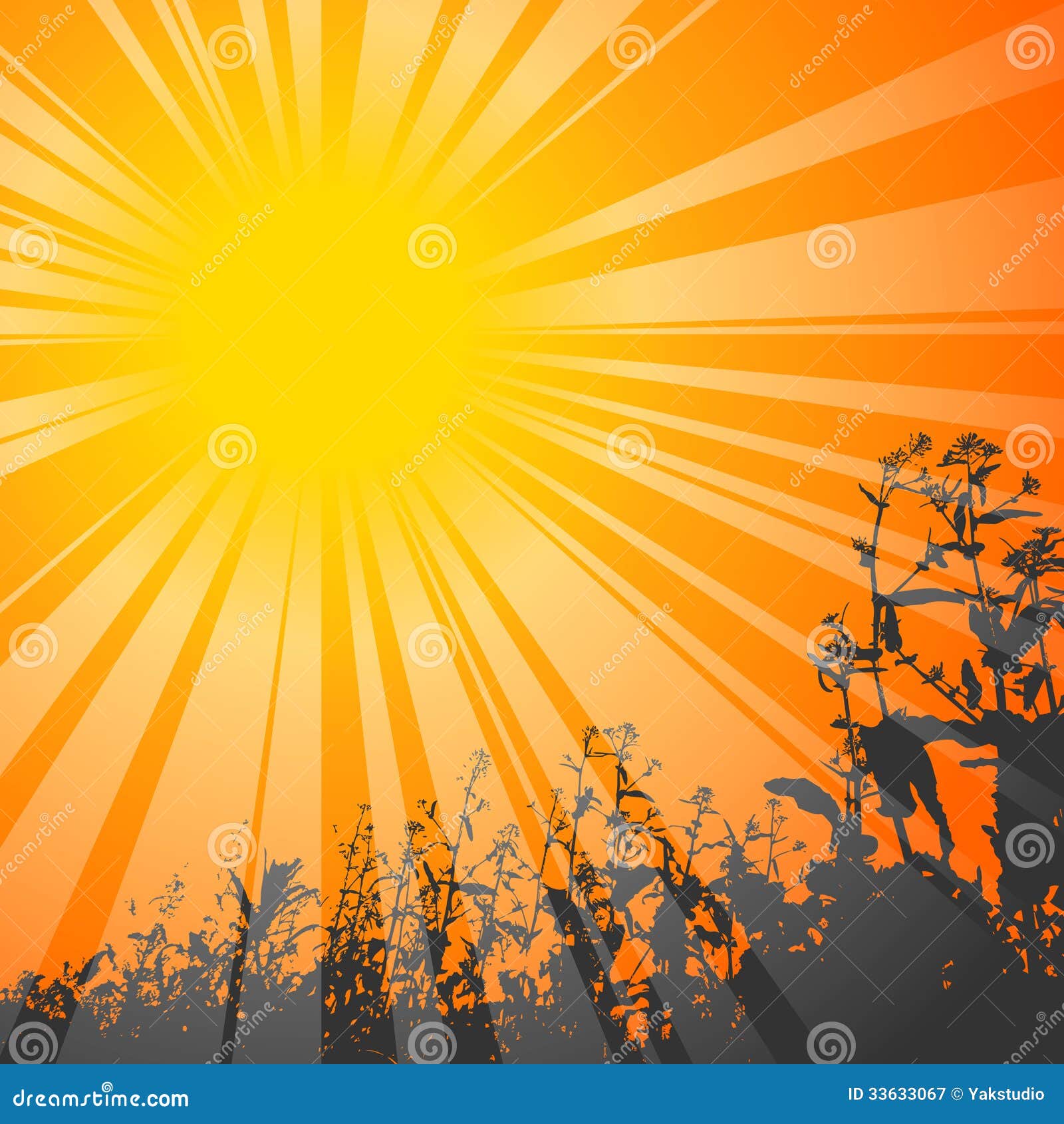 Sun theme stock vector. Illustration of fiery, abstract - 33633067