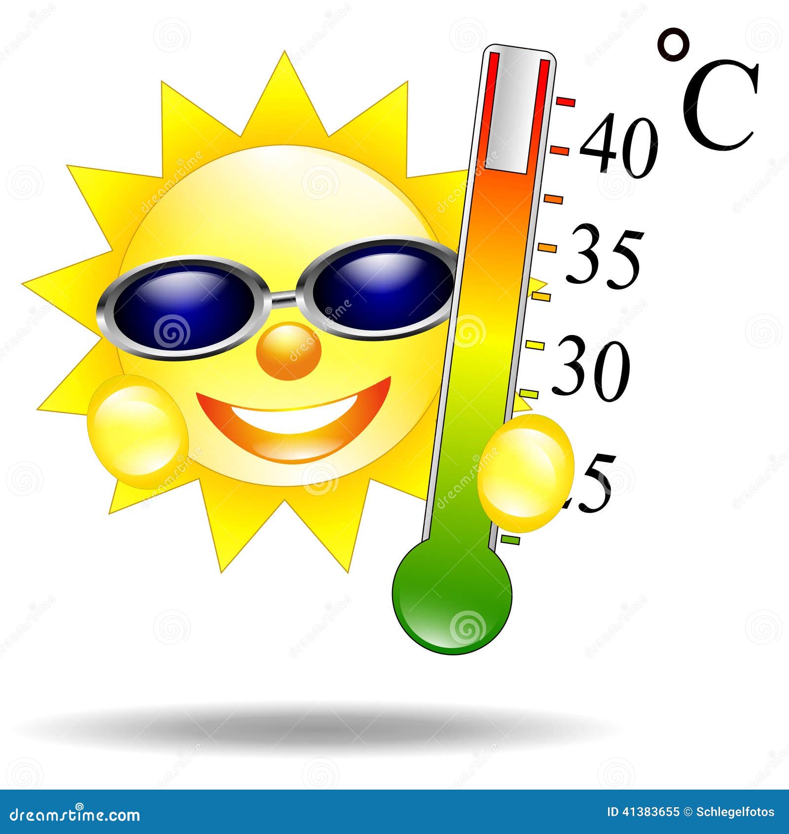 Thermometer Isolated. Digital Non-contact Temperature Measuring ...