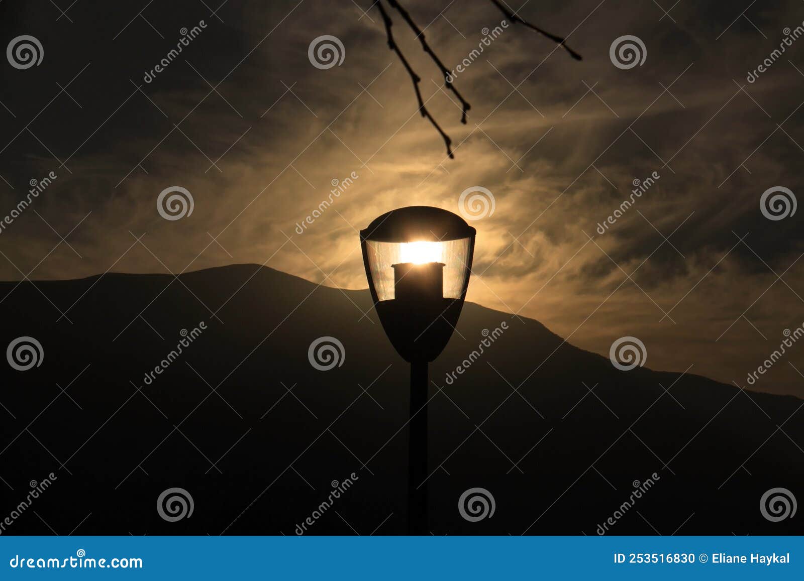 Sun Trapped in a Lamp stock photo. Image of bulb, glowing - 253516830
