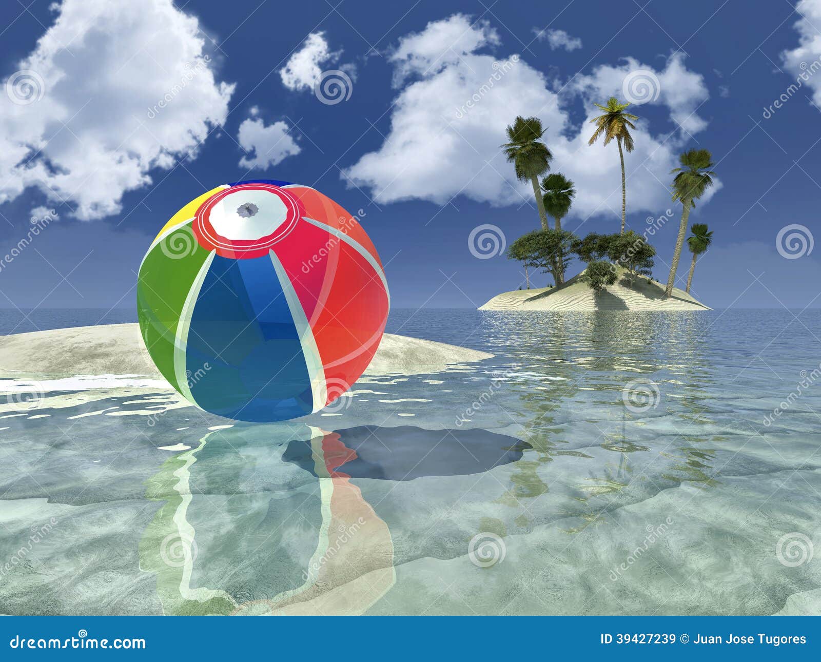 Sun und Strand stockbild. Bild von sommer, meer, himmel - 39427239