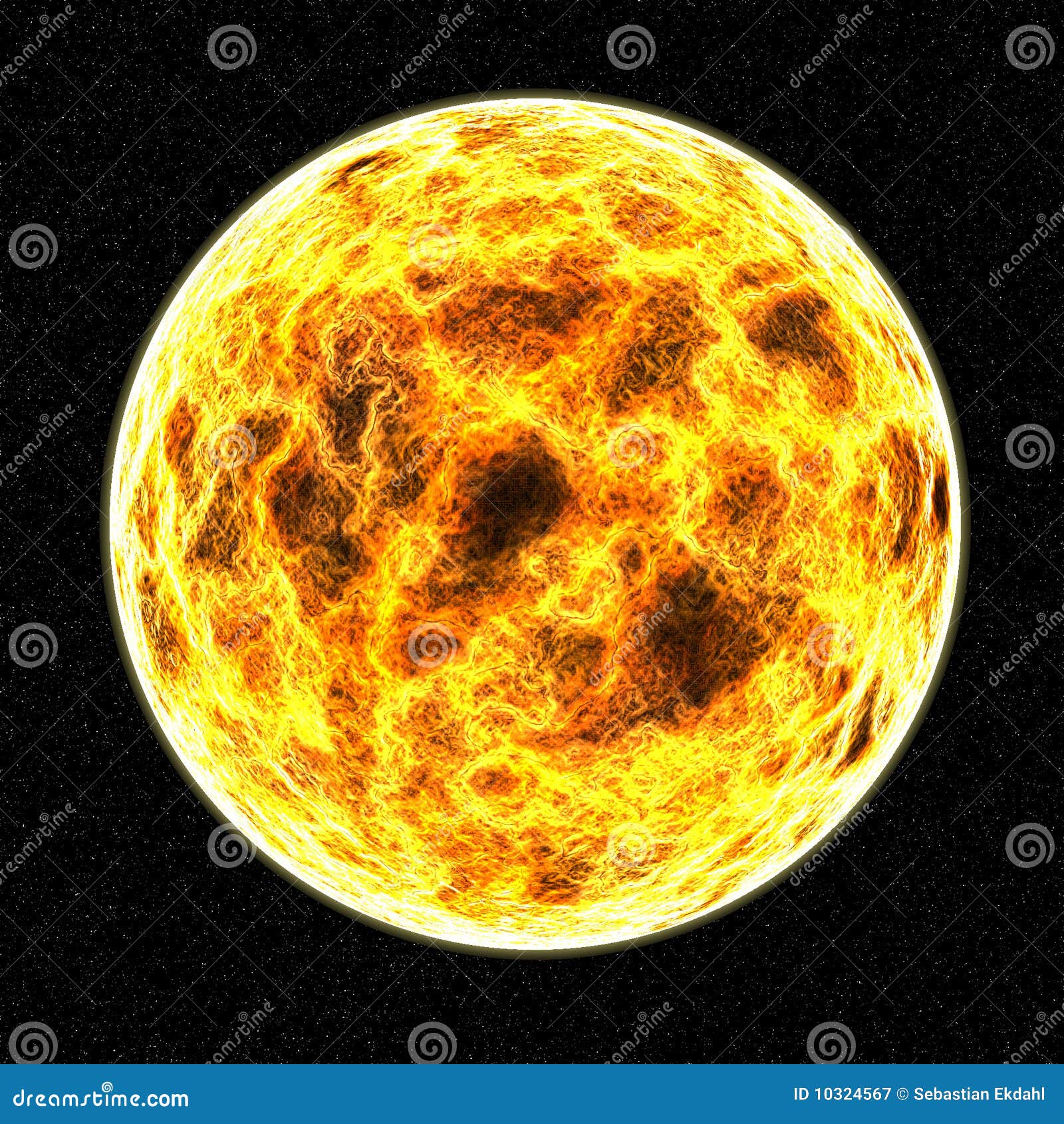 Sun universe galaxy stock illustration. Illustration of closeup - 10324567