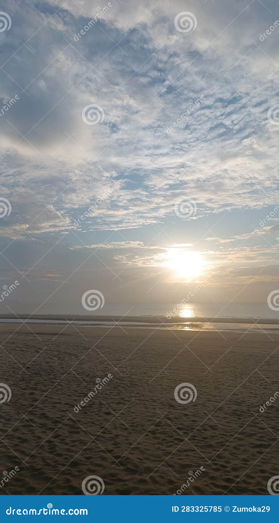 When sun up the beach stock image. Image of nature, sand - 283325785