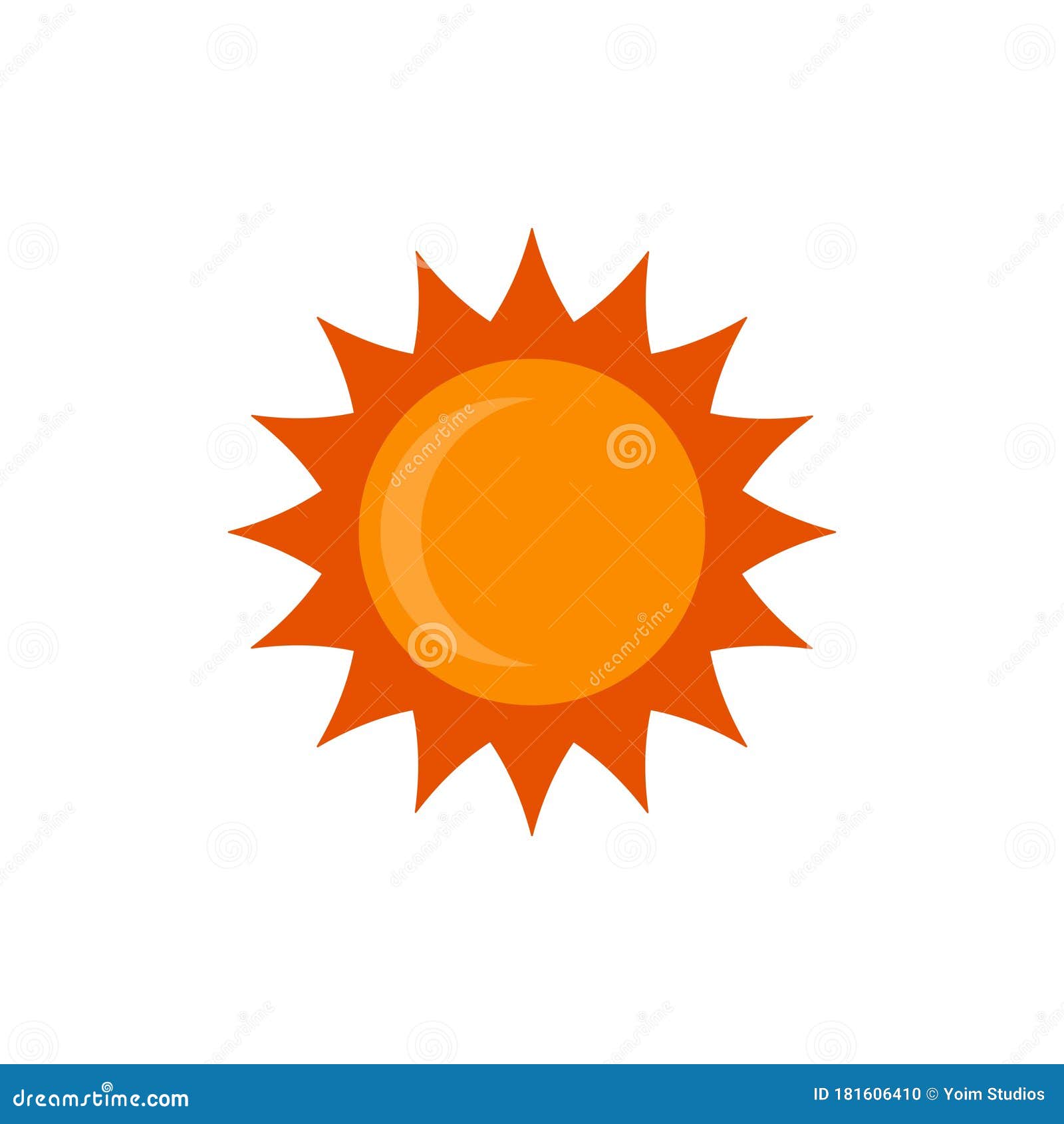 Sun Vector Graphic Design Illustration Stock Vector - Illustration of ...