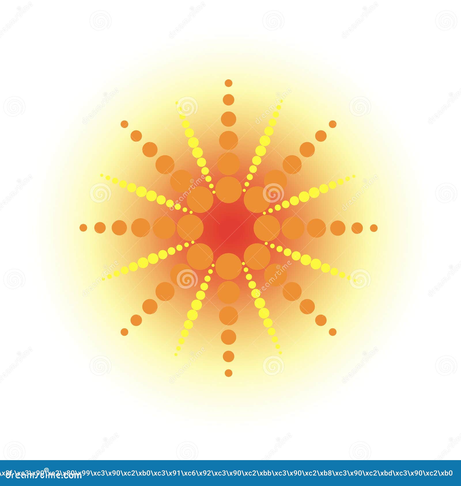 Sun stock vector. Illustration of sunlight, round, vector - 55004029