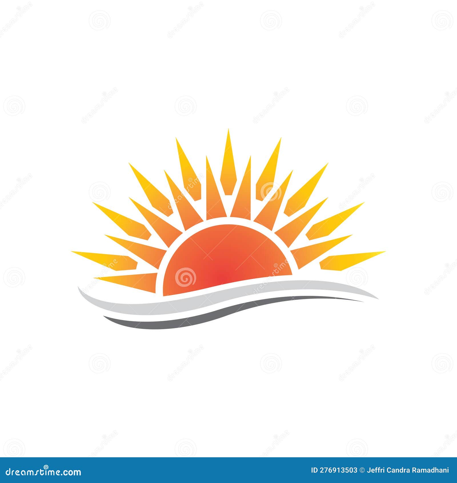 Sun Vector Illustration Icon Stock Vector - Illustration of design ...