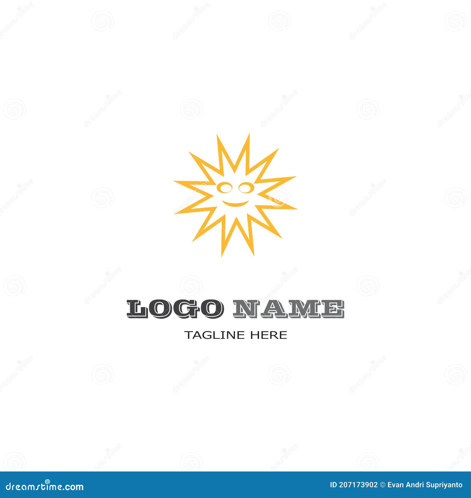 Sun Vector Illustration Icon Logo Template Design Stock Vector ...