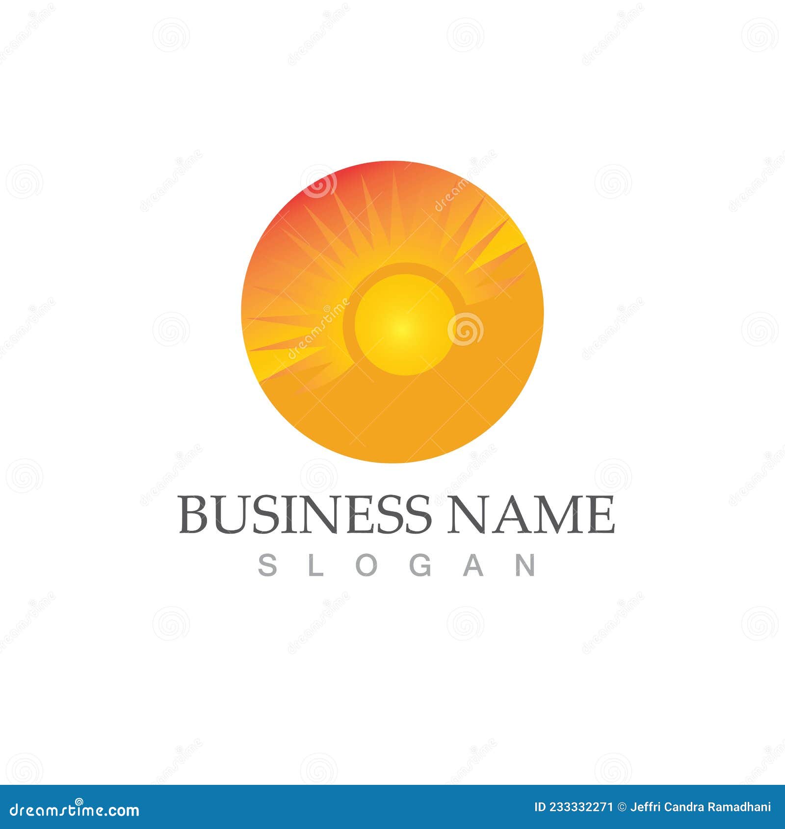 Sun Vector Illustration Icon Stock Vector - Illustration of nature ...