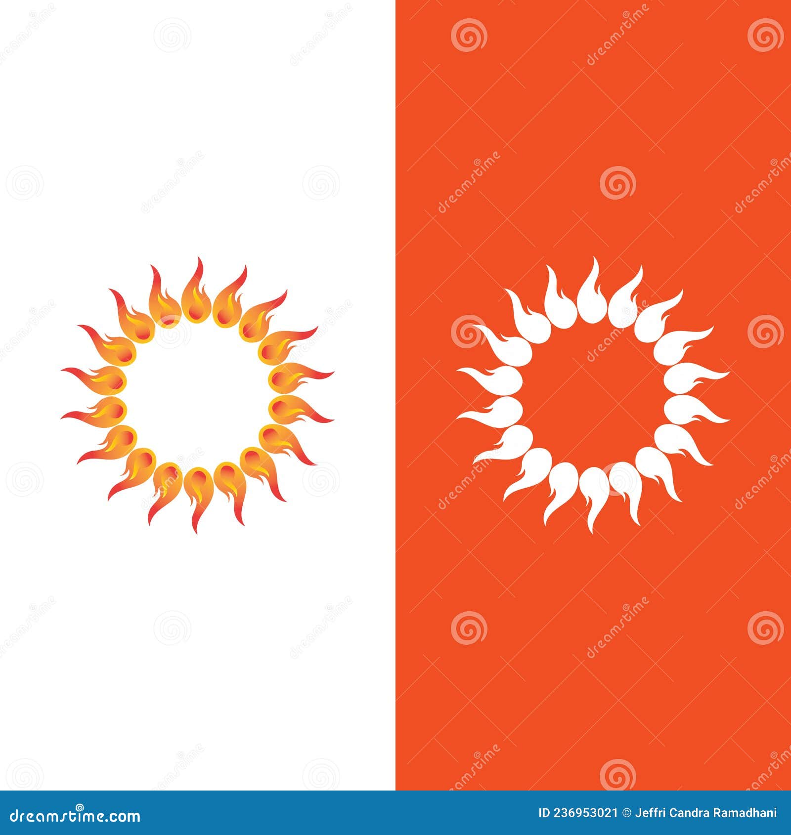 Sun Vector Illustration Icon Logo Stock Vector - Illustration of ...