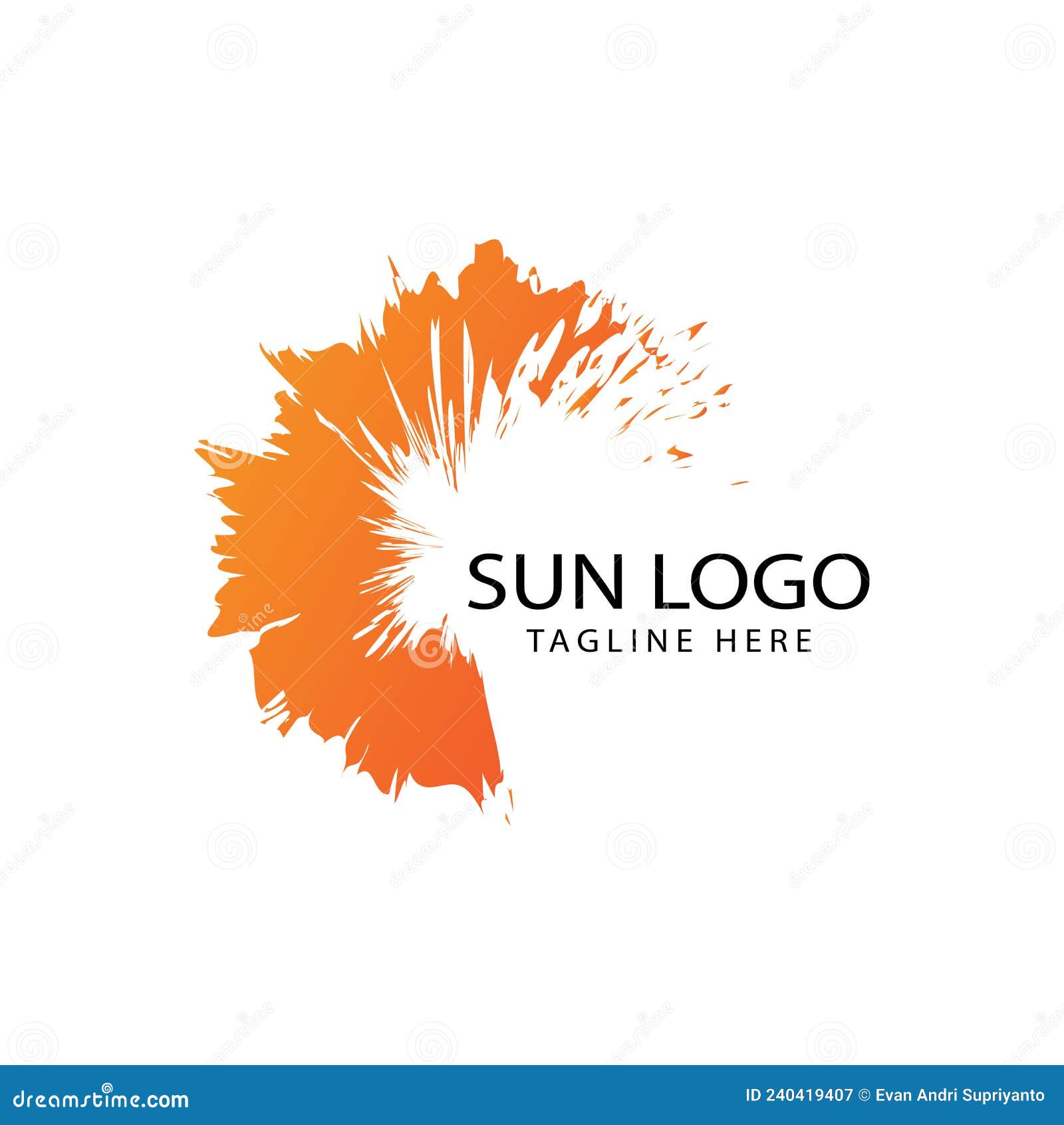 Sun Vector Illustration Icon Logo Template Design Stock Vector ...