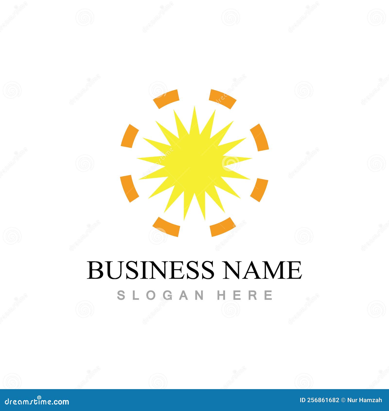 Sun Vector Illustration Icon Stock Vector - Illustration of spring ...