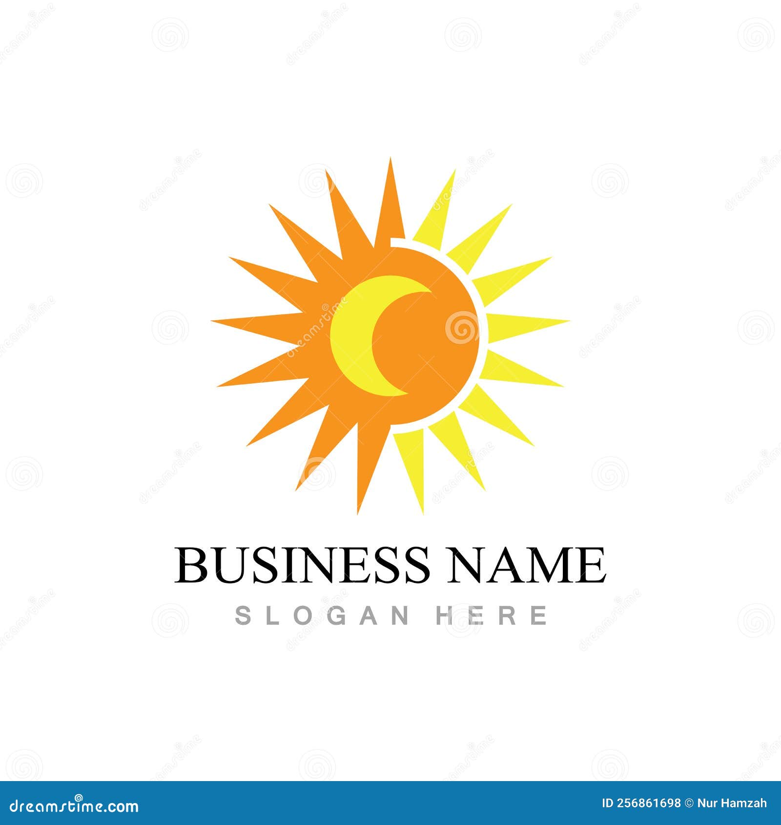 Sun Vector Illustration Icon Stock Vector - Illustration of sunny ...