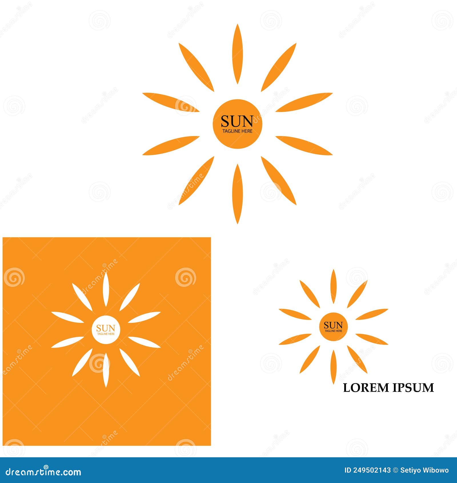 Sun Vector Illustration Icon Stock Vector - Illustration of sunny ...