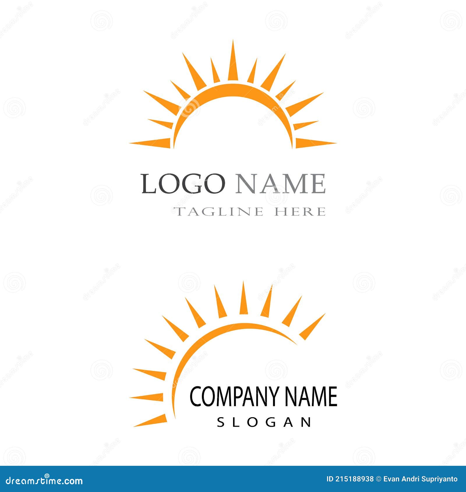 Sun Vector Illustration Icon Logo Template Design Stock Vector ...