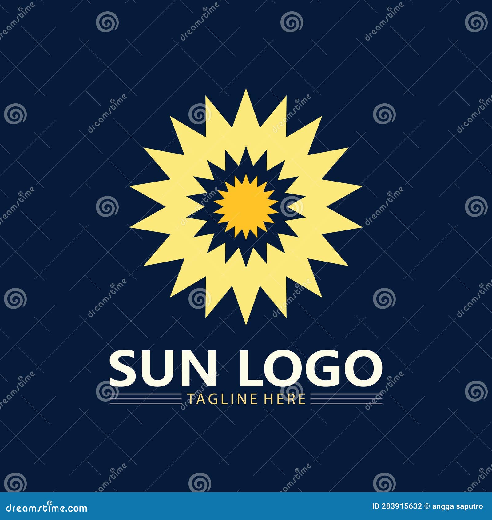 Sun Vector Illustration Icon Stock Illustration - Illustration of ...