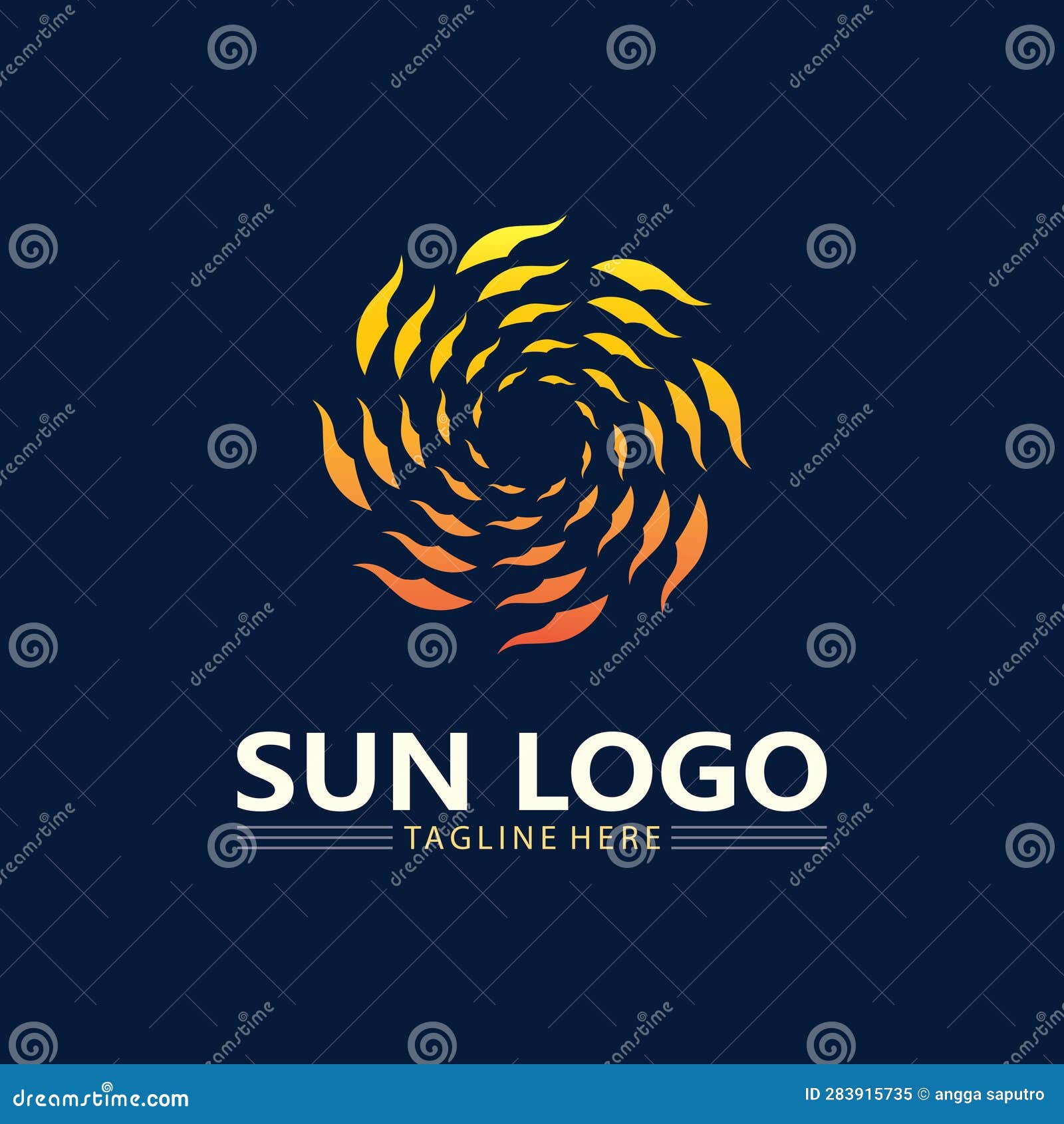 Sun Vector Illustration Icon Stock Illustration - Illustration of ...