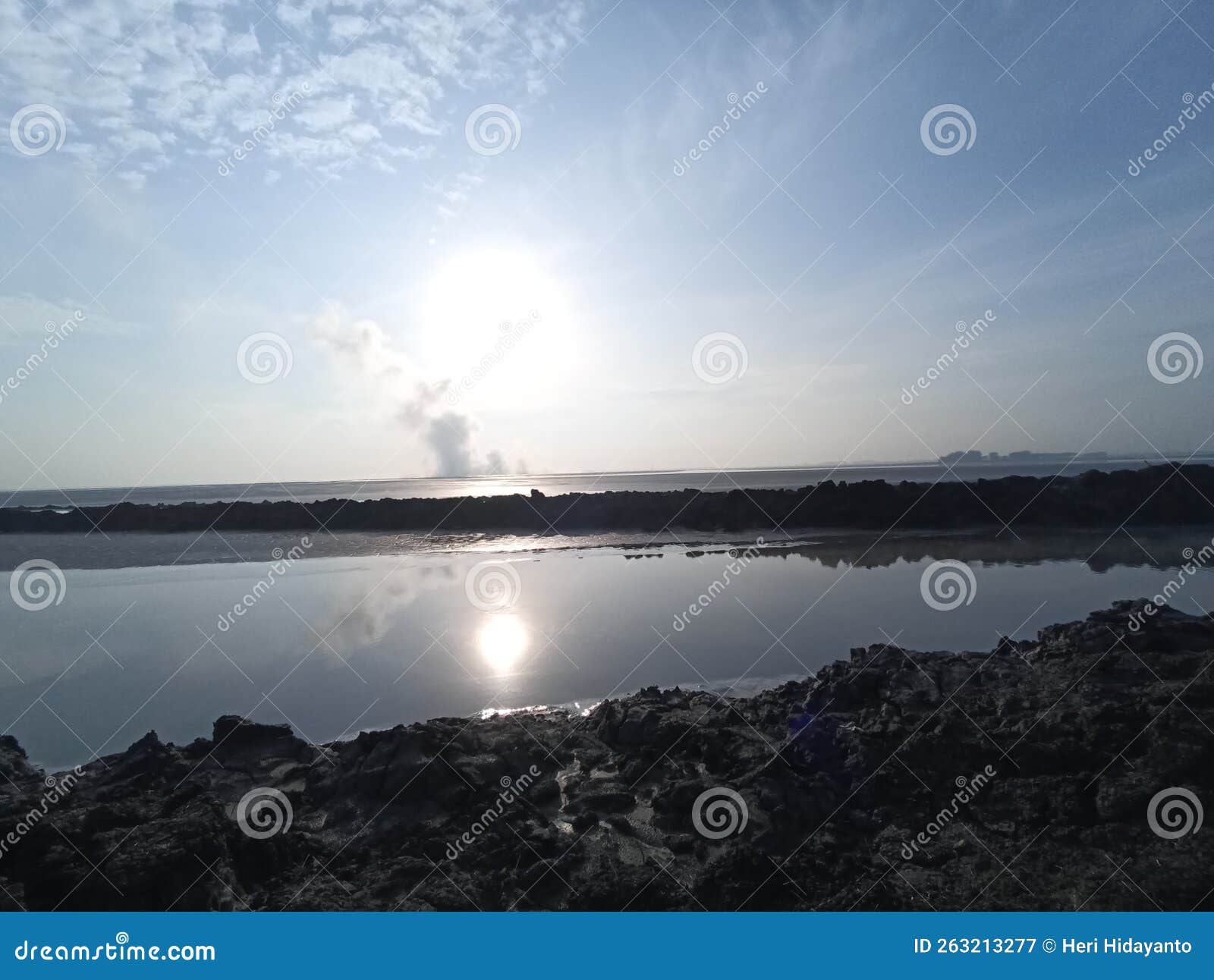 The Sun Was Shining on the Natural Gas Jets Stock Image - Image of ...
