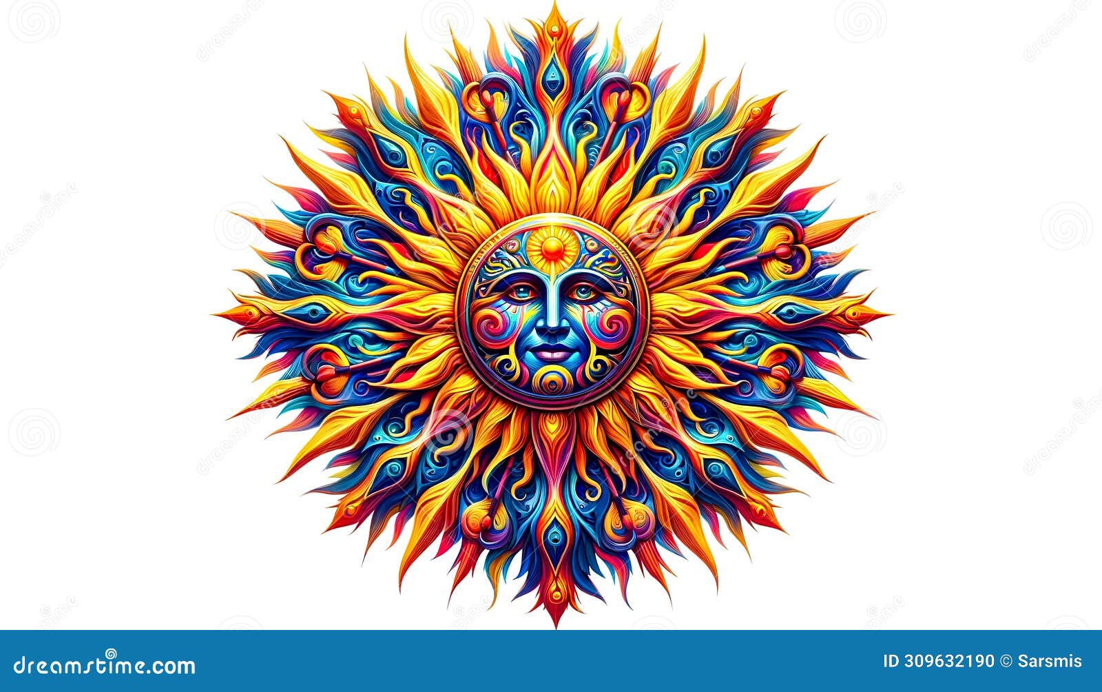 The Sun Was Shining, Pagan Symbol. Universal Sun Symbol in ...