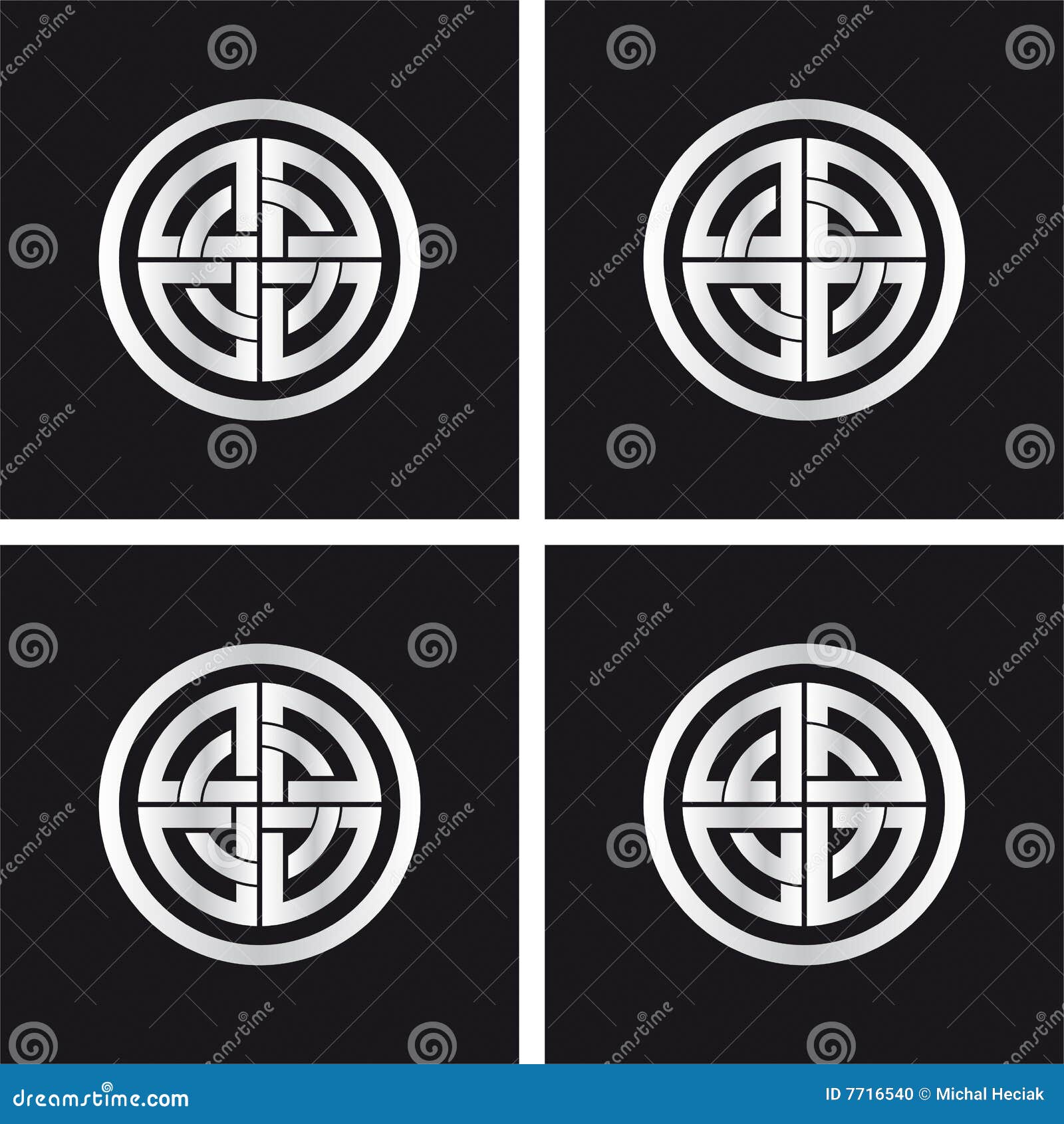 Sun Wheel, Celtic Solar Symbol Stock Vector - Illustration of heathen ...