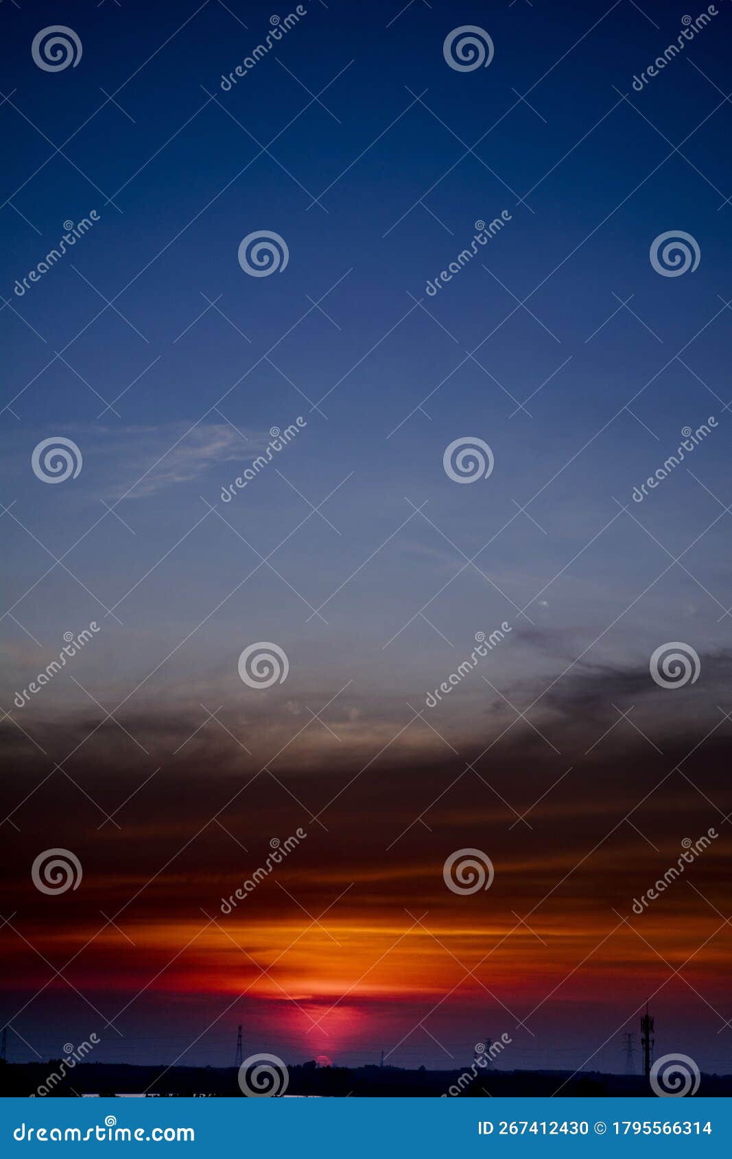 The sun will rise again stock photo. Image of sunrise - 267412430
