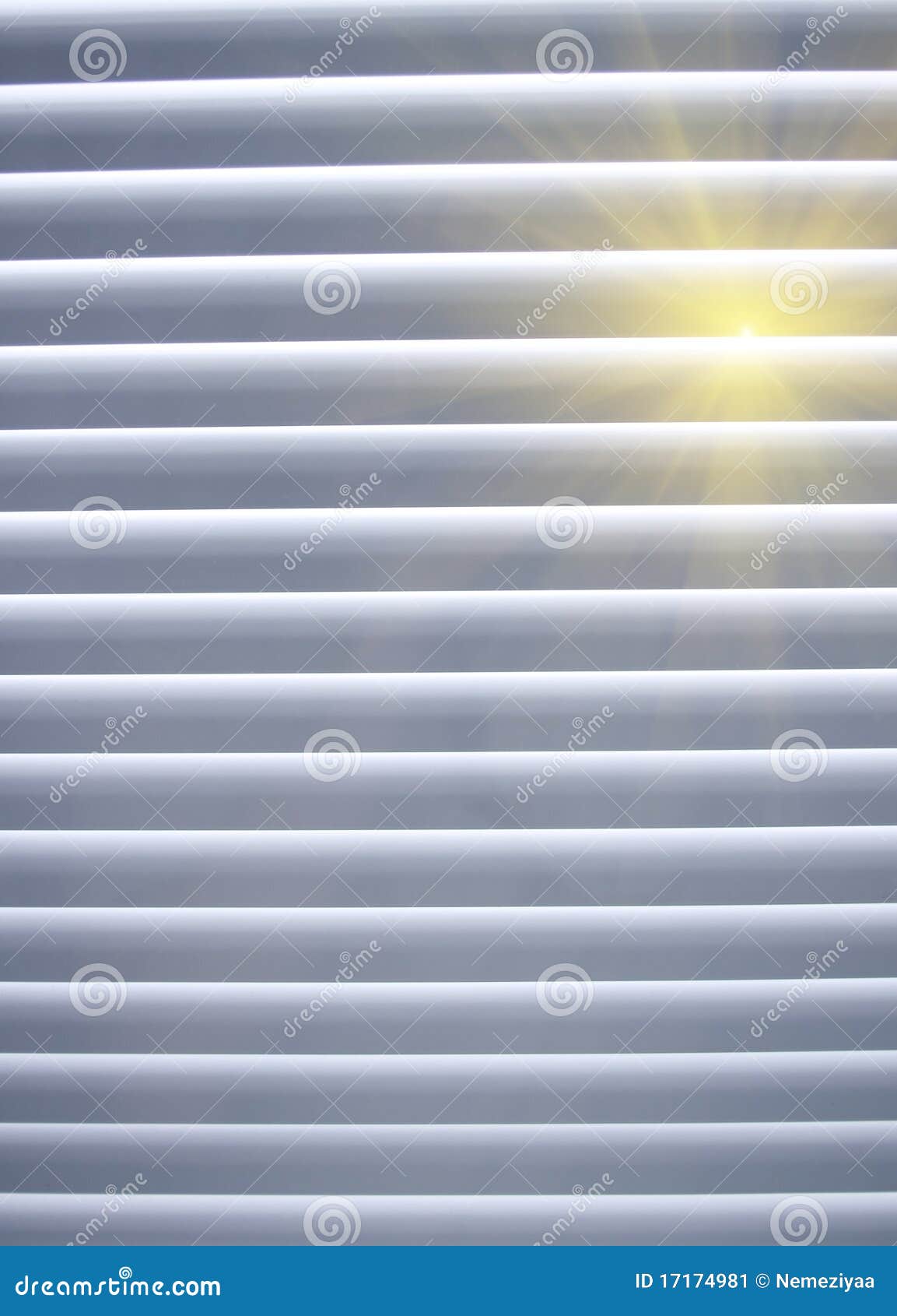 Sun in window stock image. Image of close, indoors, jalousie - 17174981