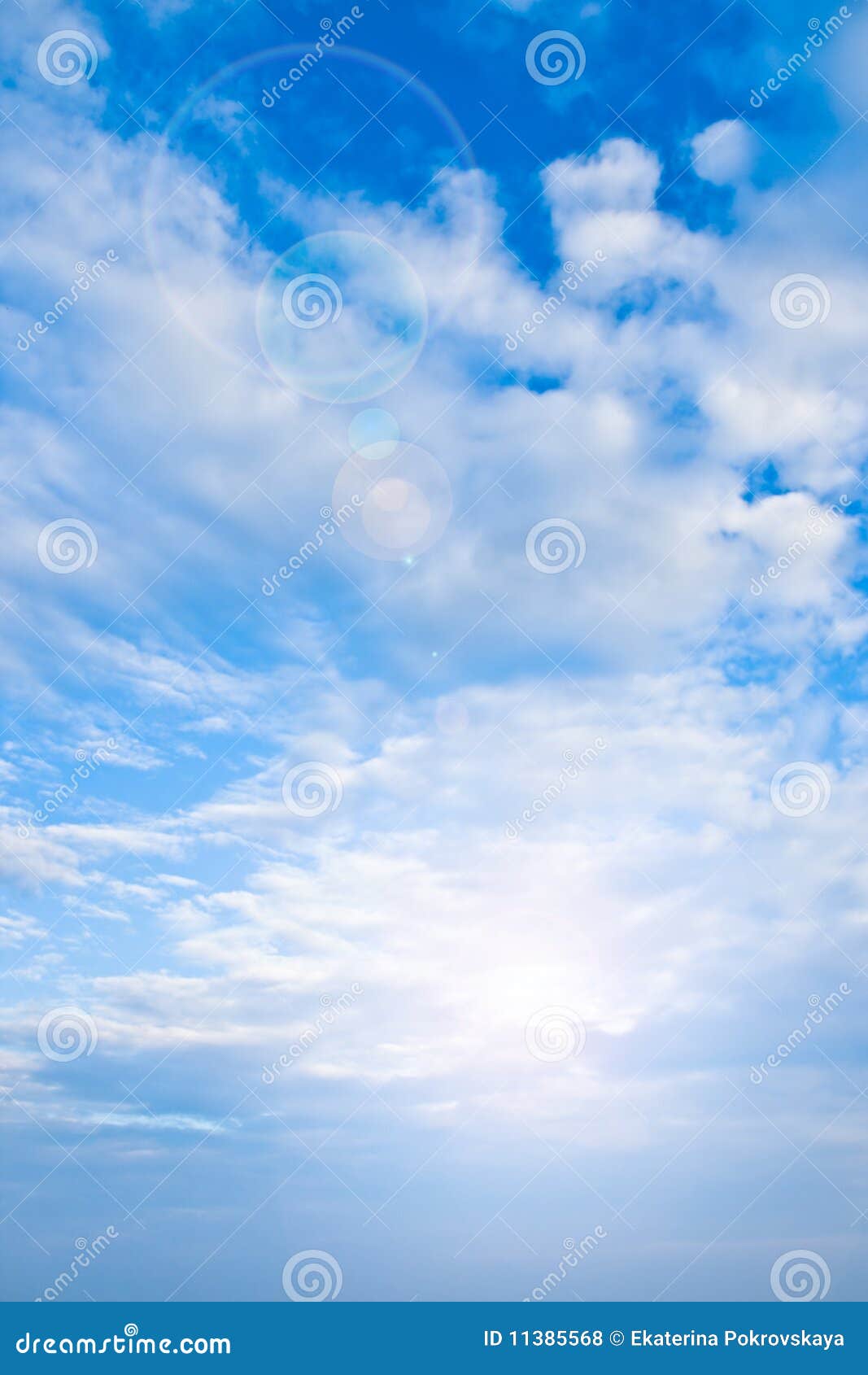 Sun y nubes foto de archivo. Imagen de forma, verano - 11385568