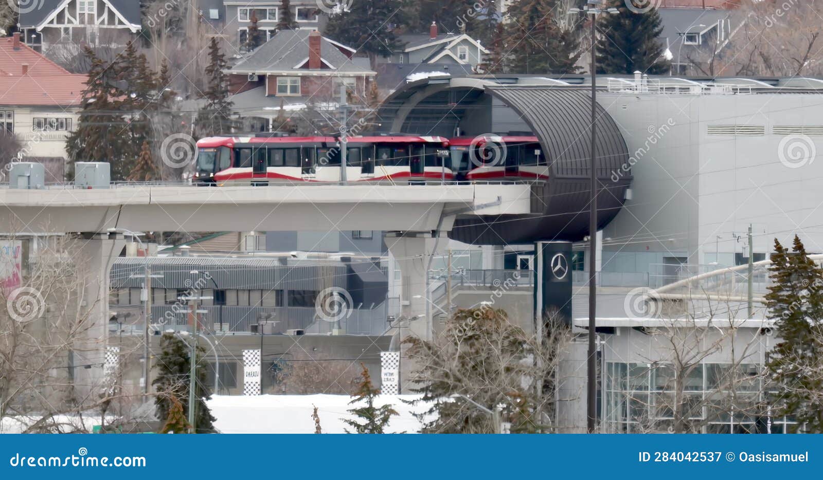 Sunalta Station a CTrain Light Rail Station. Stock Video - Video of ...