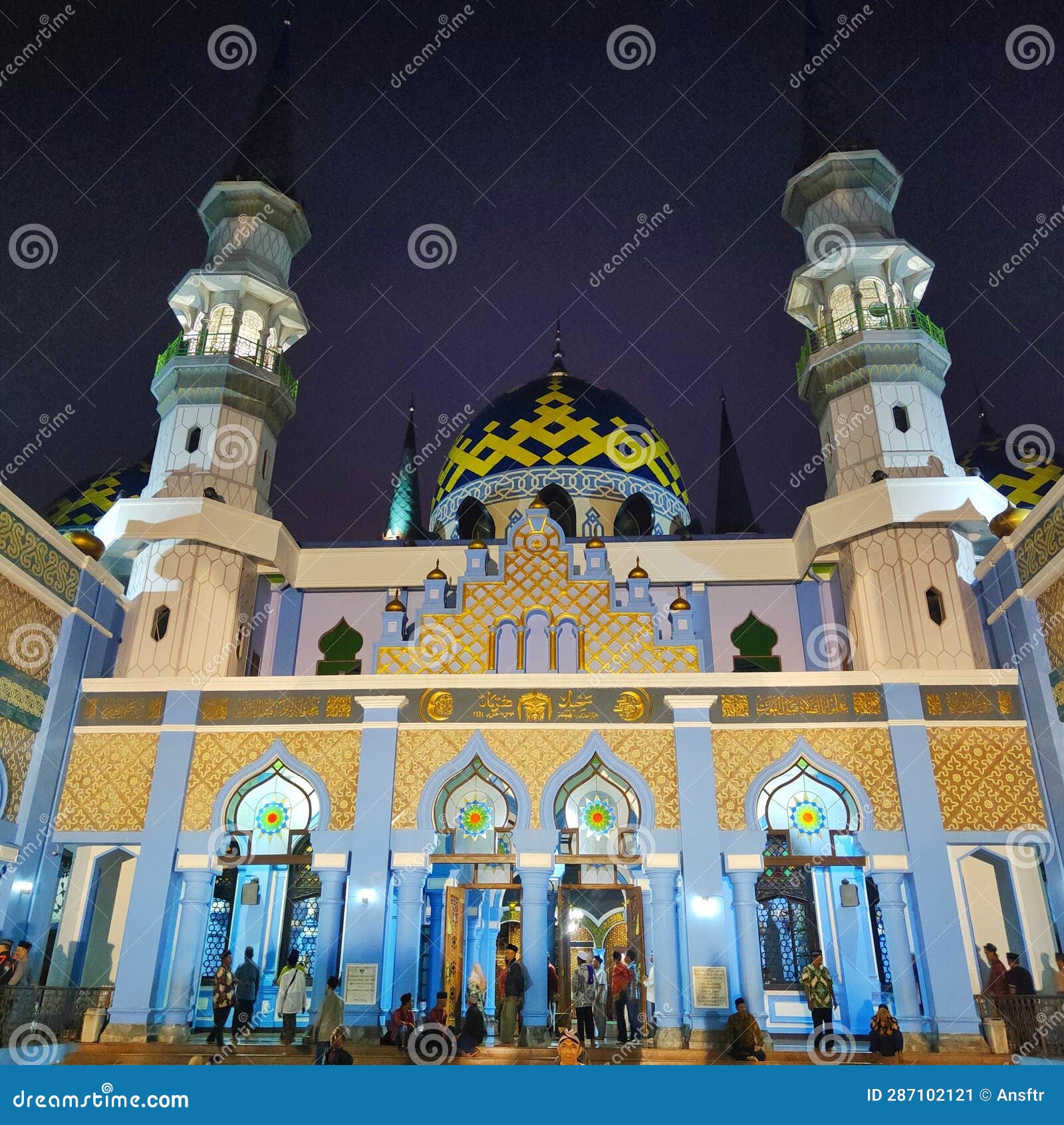 Sunan Bonang Mosque stock image. Image of architecture - 287102121