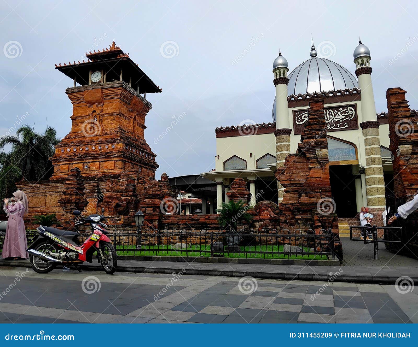 Sunan Kudus Tomb, Kudus Tower in Kudus, Central Java Editorial Stock Image - Image of nature ...