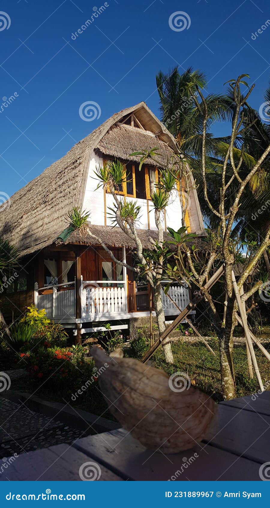 Sunari Beach Resort Selayar Islands Stock Image - Image of resort ...