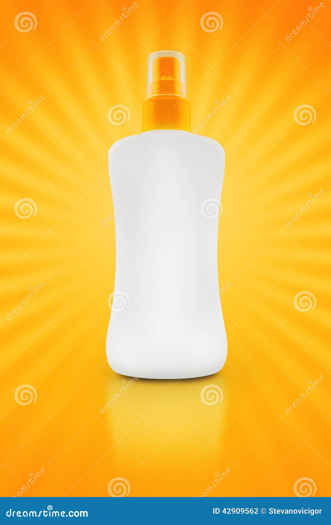 Sunbath Oil or Sunscreen Bottle Stock Photo - Image of summer, holiday ...