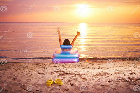 Sunbathing stock photo. Image of destinations, recreational - 15445424